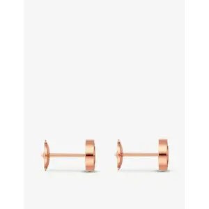 Cartier Love 18ct Rose Gold Stud Earrings - One-color