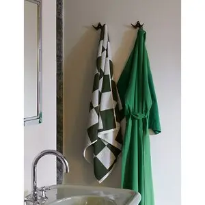 HAY Check-pattern Cotton Bath Towel