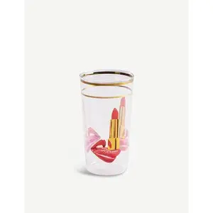 SELETTI Wears Toiletpaper Tongue Printed Glass - One-color