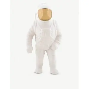 SELETTI Diesel Living With Cosmic Diner Starman Porcelain Astronaut Vase 28cm - One-color