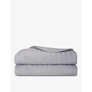 YVES DELORME Triomphe Cotton-sateen Bedcover - Platine