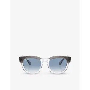 Ray-ban Square-frame Propionate Sunglasses - Grey