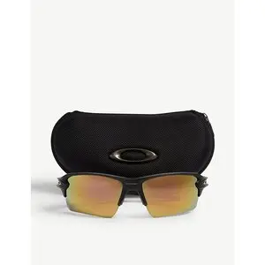 Oakley Flak 2.0 Square Sunglasses - Black