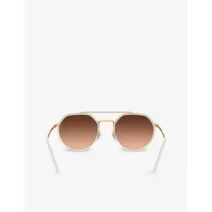 Ray-ban Round-frame Metal Sunglasses