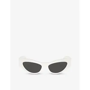 Dolce & Gabbana Dg4450 Cat-eye Sunglasses - White