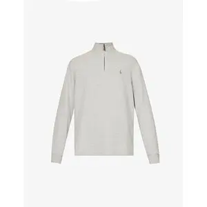 Polo Ralph Lauren Regular-fit Cotton-jersey Sweatshirt - Andover Heather
