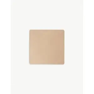 LIND DNA Nupo Square Leather Coaster - Sand