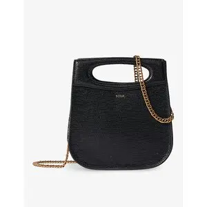 Soeur Cheri Mini Leather Cross-body Bag - Black