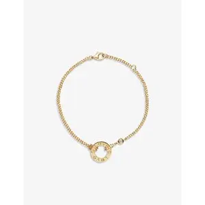 Cartier Love 18ct Yellow-gold And Diamond Bracelet - One-color