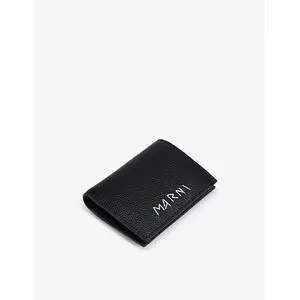 Marni Brand-typography Leather Wallet