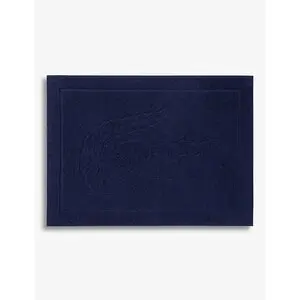 Lacoste Branded Cotton 55cm X 80cm - Marine