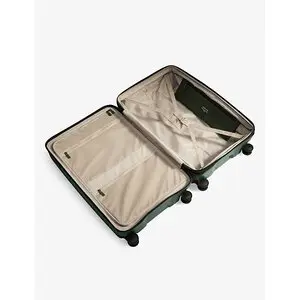 ANTLER Icon Stripe Large Hard-shell Polycarbonate Suitcase - Green