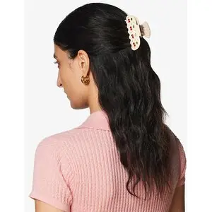 EMI JAY Sweetheart Crystal-embellished Hair Clip