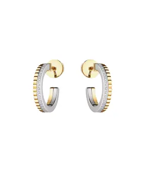 Boucheron Quatre Radiant Edition Hoop Earrings - Yellow Gold