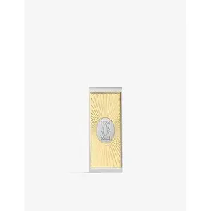 Cartier Double C Palladium-plated Stainless-steel Money Clip - Grey