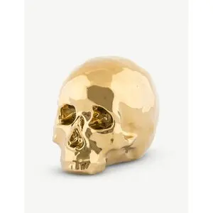 SELETTI Skull Procelain Ornament 15cm