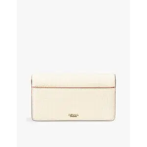 ASPINAL OF LONDON Mayfair Embossed Leather Clutch