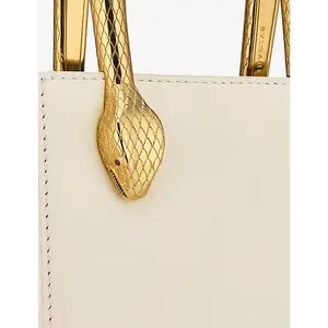 BVLGARI Serpenti Leather Tote Bag