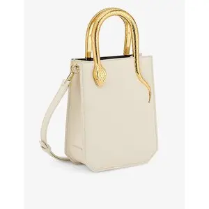 BVLGARI Serpenti Leather Tote Bag