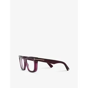 Tom Ford FT1084 Sunglasses Purple Acetate/Metal Tom Ford Sunglasses GUINEVERE FT-1084-S 48F main image 4