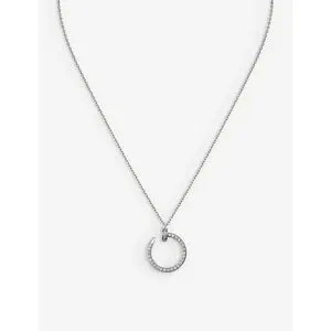 Cartier Juste Un Clou Diamond White-gold Pendant Necklace - White Gold