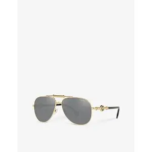 Versace Ve2236 Aviator Sunglasses