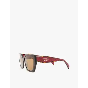 Prada Pr 15ws Rectangle Sunglasses