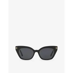 TOM FORD Juliette Cat Eye-frame Sunglasses - Black