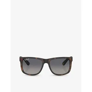 Ray-ban Ray-Ban Justin Square-Frame Sunglasses Brown