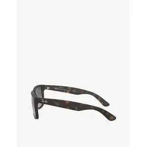 Ray-ban Justin Square-frame Sunglasses - Brown