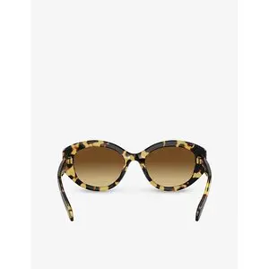 SWAROVSKI Sk6005 Oval Sunglasses - Brown