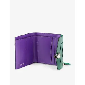 BVLGARI Serpenti Forever Leather Wallet