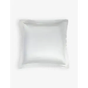 THE WHITE COMPANY Audley Silk Oxford Pillowcase 50cm X 75cm - Chalk
