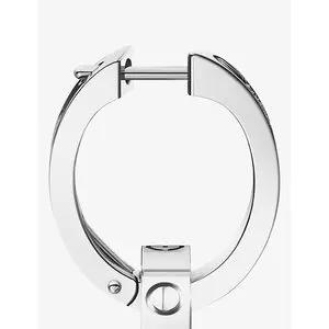 Cartier Love 18ct White-gold Hoop Earrings - White Gold