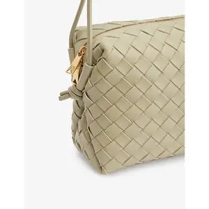 Bottega Veneta Loop Small Cross-body Bag - Travertine-gold