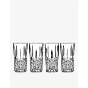 MARQUIS Markham Hiball Crystal Glass Set Of Four - One-color