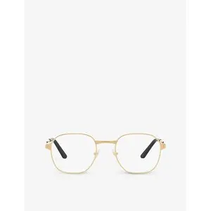 CARTIER Round-frame Metal Eyeglasses - Gold