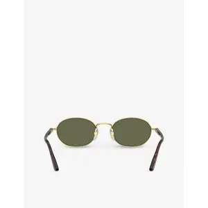 Persol Po1018s Ida Round-frame Sunglasses - Gold