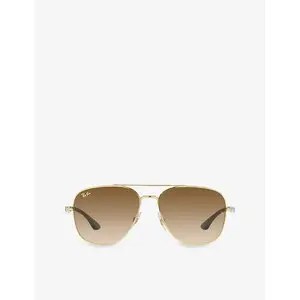 Ray-ban Aviator Metal Sunglasses - Gold
