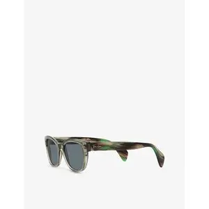 Ray-ban Rb0880s Square-frame Sunglasses - Green