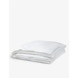 THE WHITE COMPANY Ultimate Symons 4.5 Tog Cotton Sateen And Goose-down Duvet - None/clear