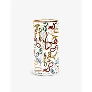 SELETTI Wears Toiletpaper Snakes Medium Glass Vase 30cm
