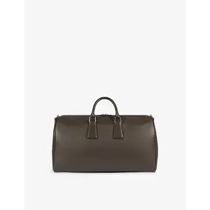 Sandro Logo-embossed Coated Canvas Weekender Bag