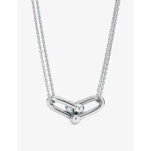 Tiffany & Co. Hardwear Double Link Pendant Necklace - Sterling Silver