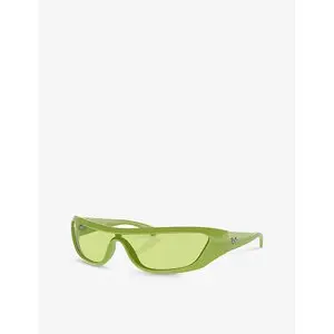 Ray-ban Irregular-frame Sunglasses - Green