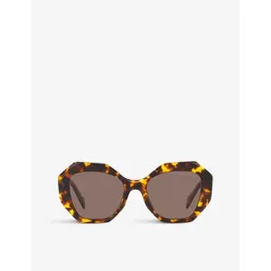 Prada Pr 16ws Irregular-frame Sunglasses