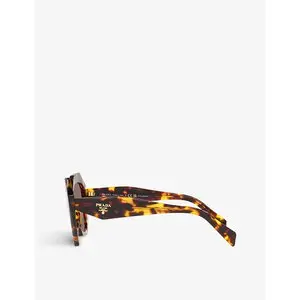 Prada Pr 16ws Irregular-frame Sunglasses