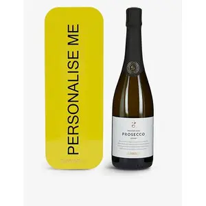 SELFRIDGES SELECTION Logo-embossed Personalised Wine Tin And Prosecco
