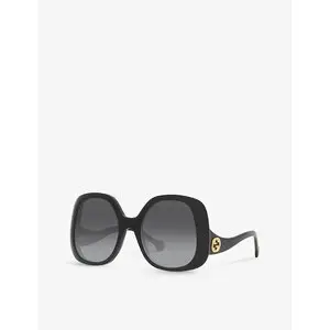 Gucci Gg1235s Square-frame Sunglasses