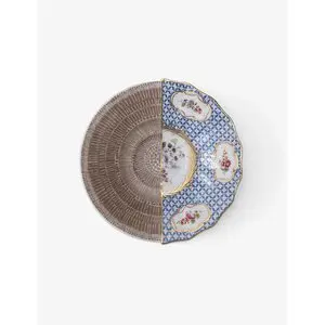 SELETTI Hybrid Djenne Porcelain Coffee Cup And Saucer